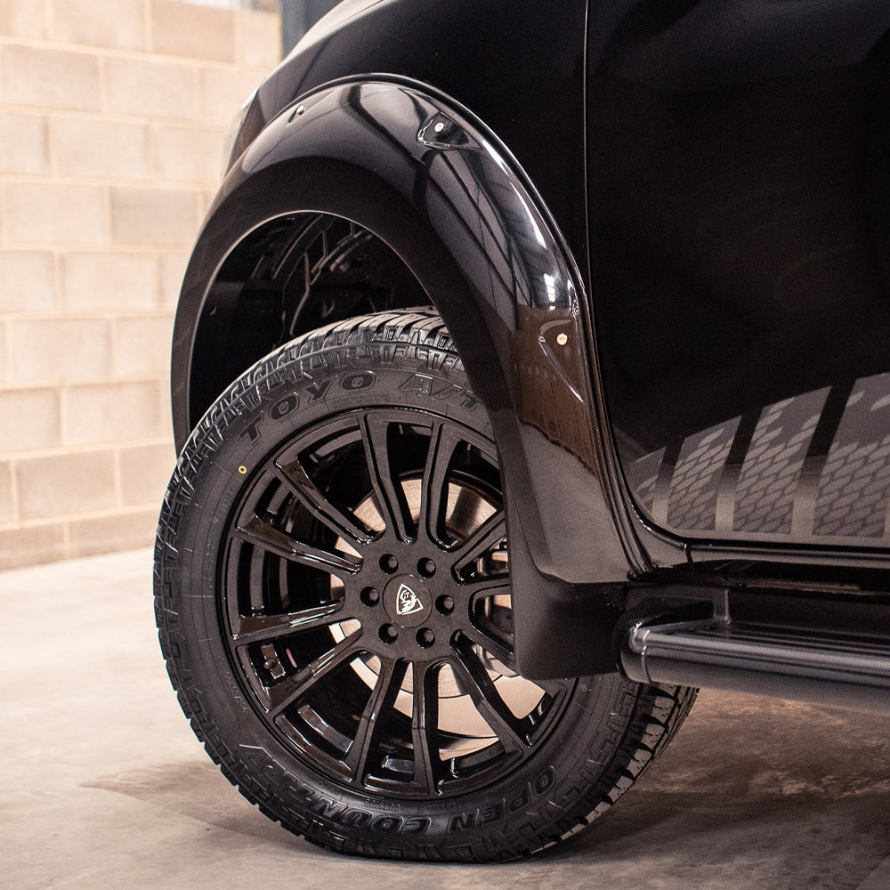 Predator Wheel Arch Extensions in Various Colours for Nissan Navara NP